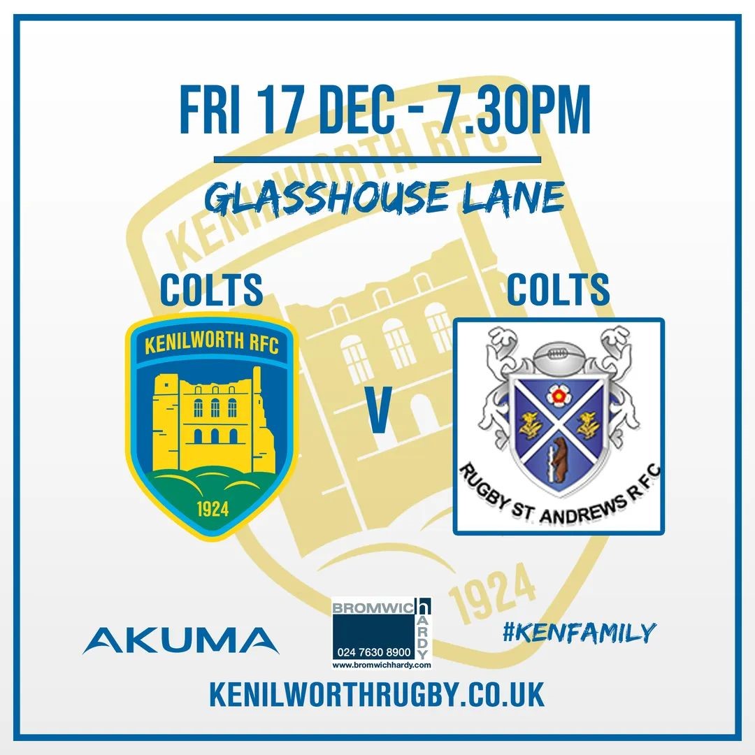 Kenilworth RFC - Friday Night Lights for the Colts